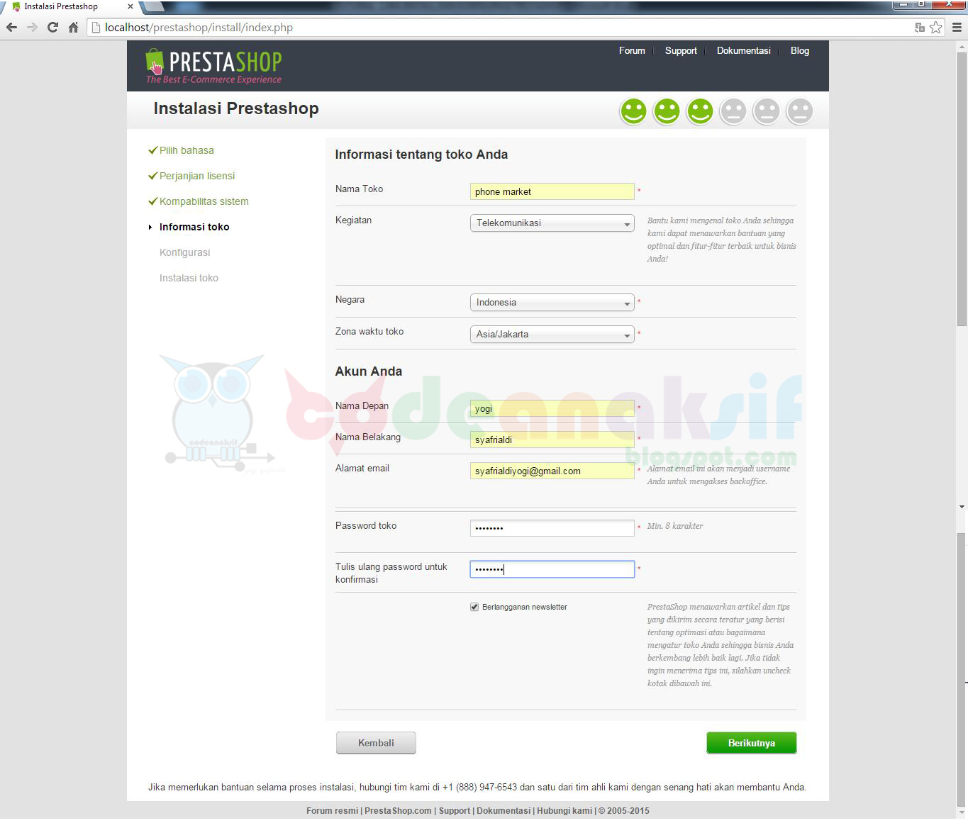 Cara Mudah Install PrestaShop di Localhost - BACA CODING