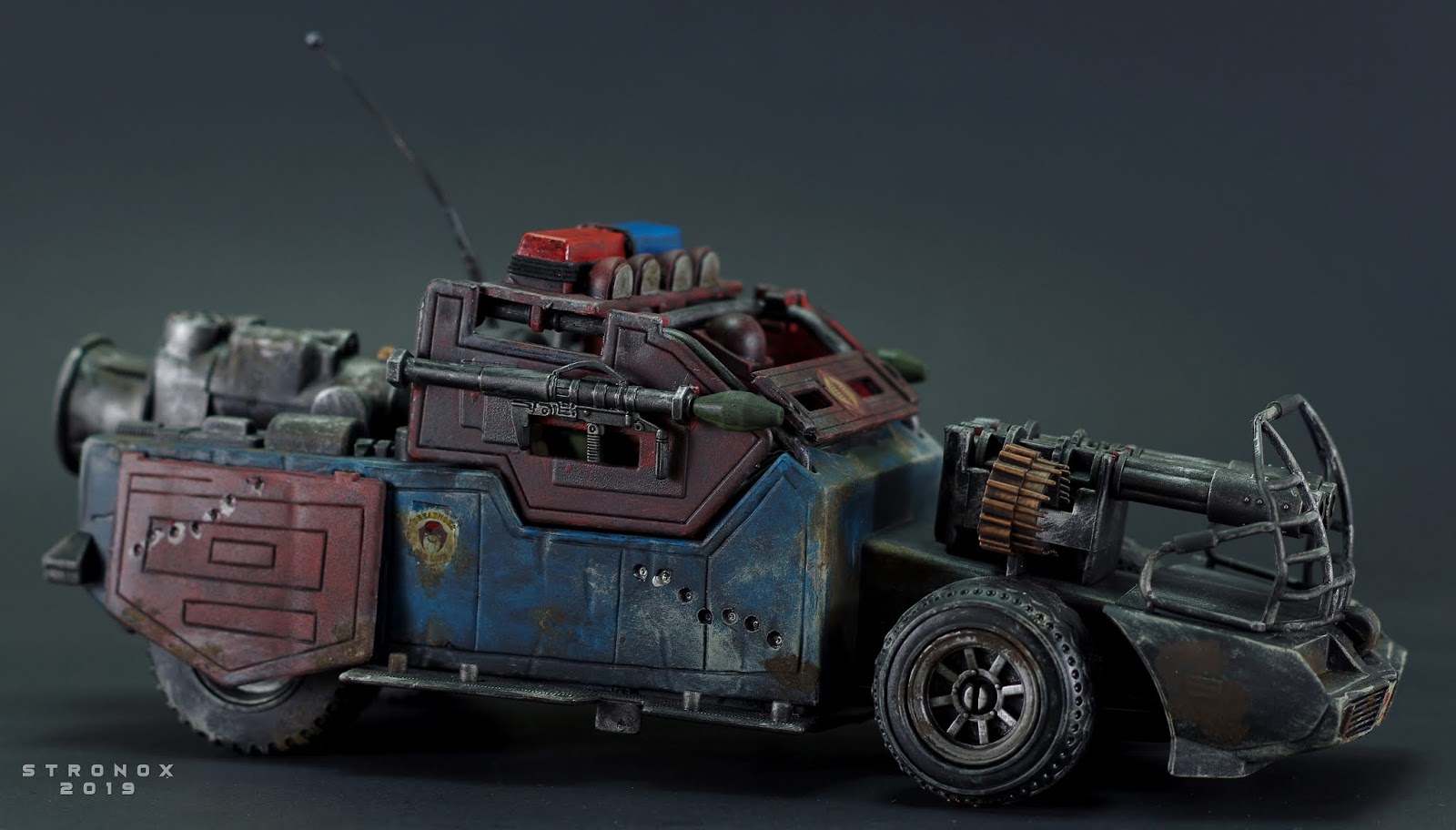 Stronox Custom Figures: GI Joe: Thrasher and his Thunder Machine