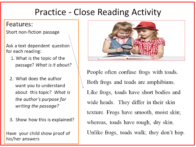Reading2success: What is Close Reading?