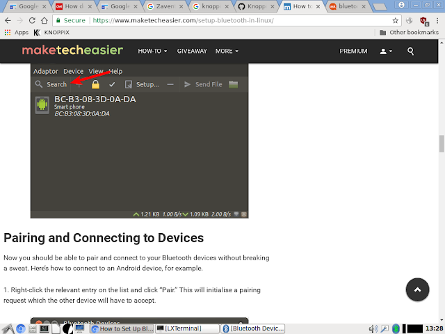 My journey with the Linux Operating System: Setup bluetooth in Linux ...