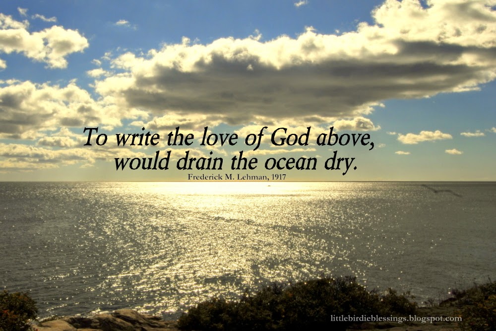 Little Birdie Blessings : God's Love Runs Deep