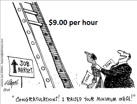 The Biz of Life: Cartoon of the Day: Minimum Wage