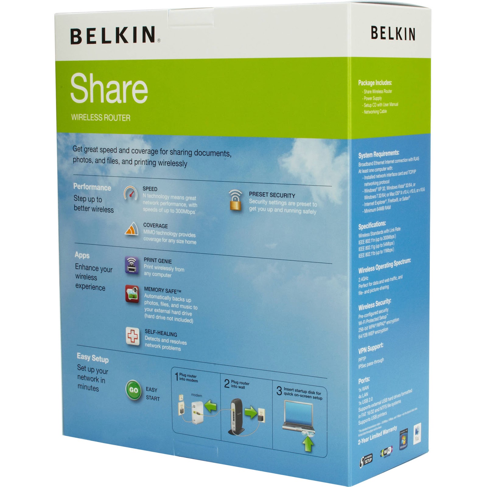 How To Connect Printer With Belkin Router?