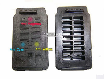 How refill ink cartridges Canon PG-445 black / CL-446 tricolor | en ...