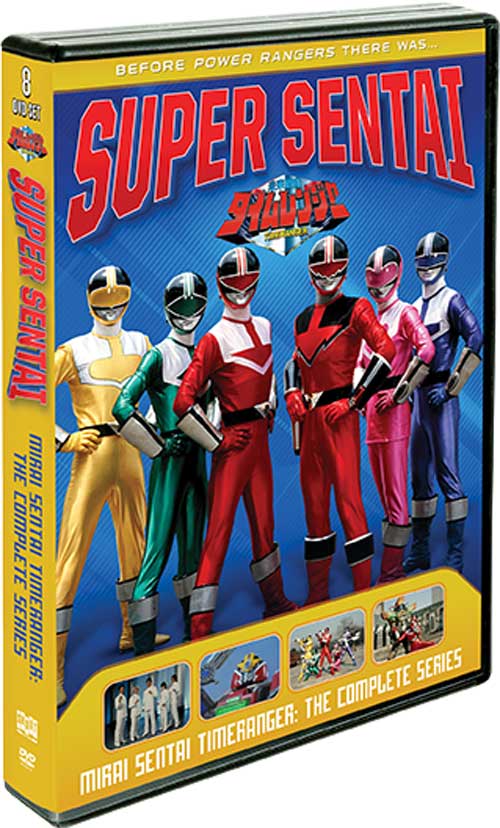 MIRAI SENTAI TIMERANGER: The Complete Series Coming 07/31 from Shout ...