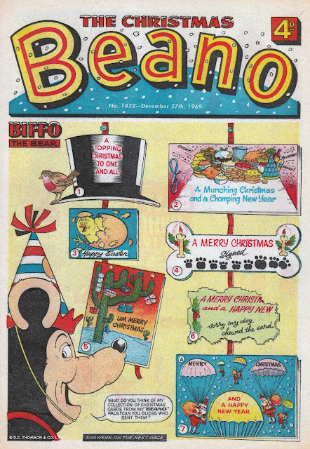The Christmas BEANO (1969) - News Uk