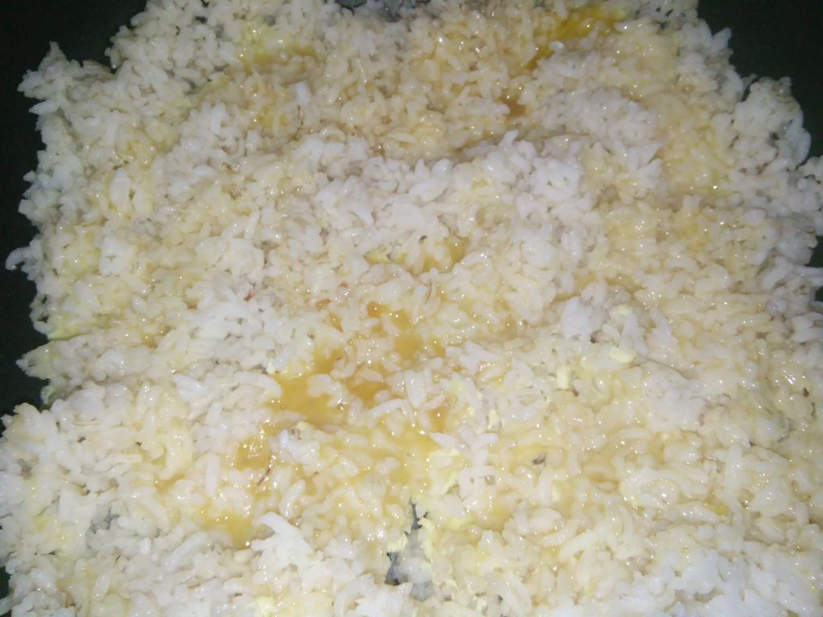Cooking Pleasure: GINGER AND EGG FRIED RICE