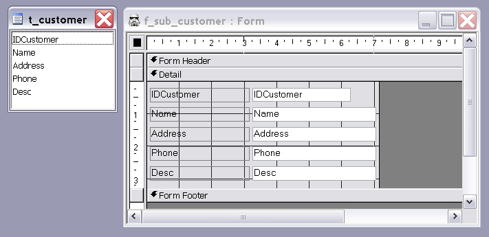 Membuat Form Customer Dengan Microsoft Access - Niguru Indonesia