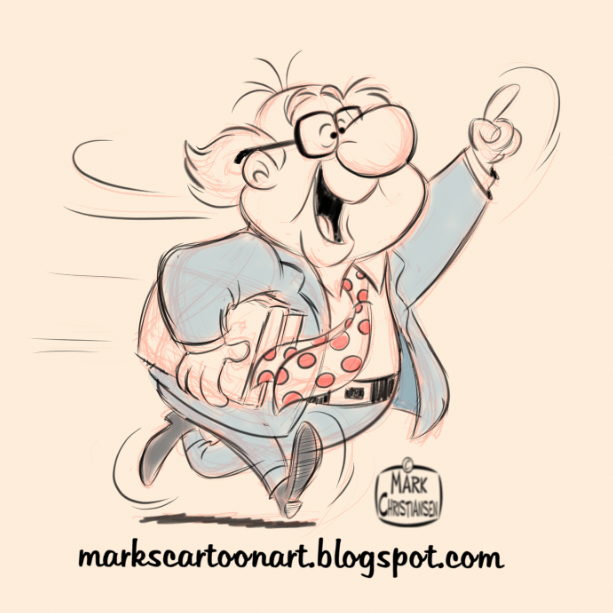 Mark Christiansen's Art and Cartoon Blog