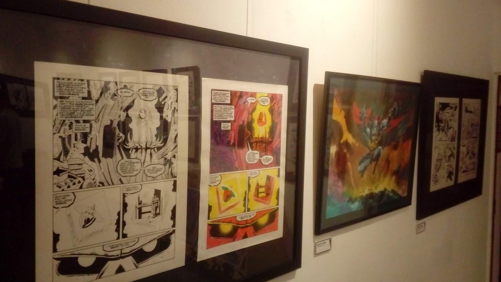 Boys Adventure Comics: Geoff Senior @ Orbital comics, July 2019 - part 1