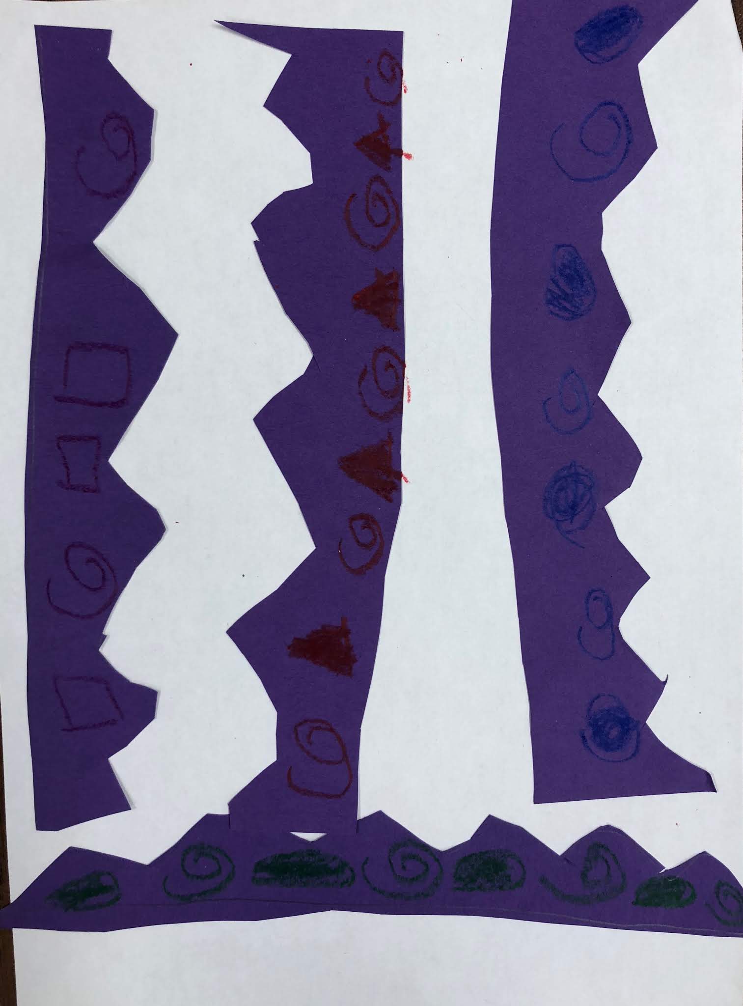 Mrs. Harris' art room: Kindergarten art lesson cutting lines