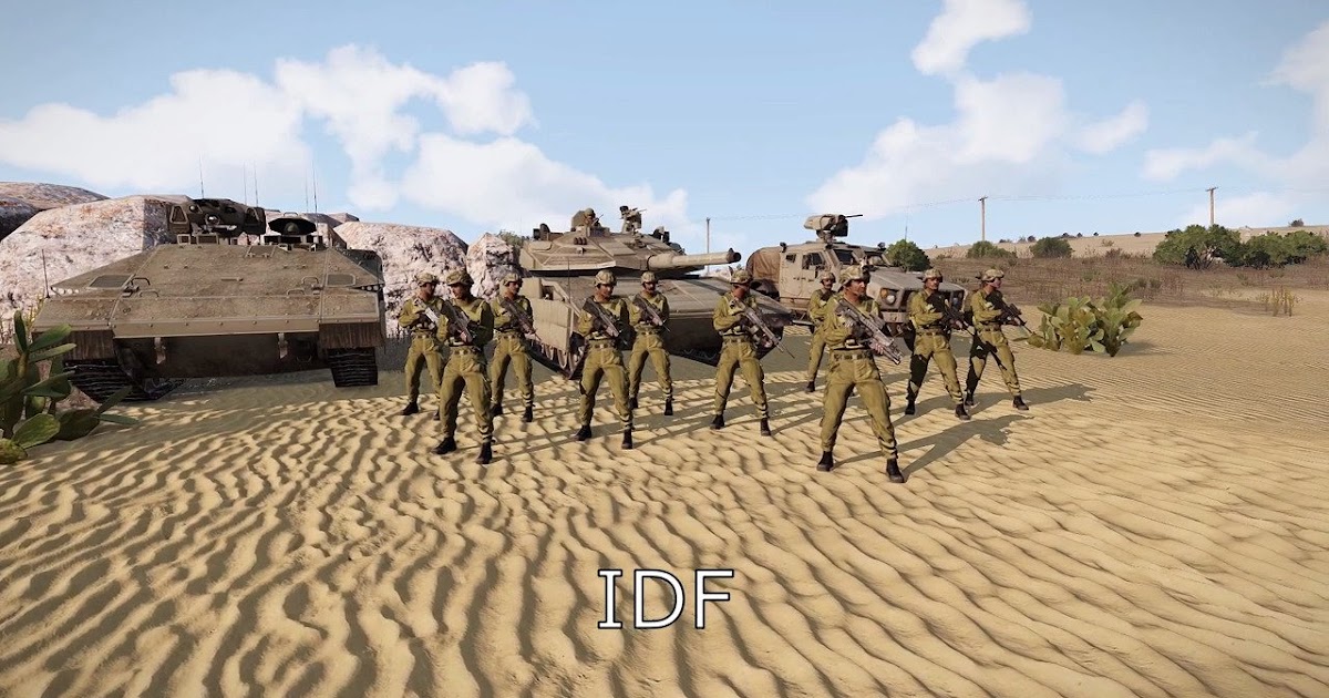 イスラエル国防軍など勢力を 5 つ追加する Arma 3 用の Drongo's Simple Factions MOD が ...