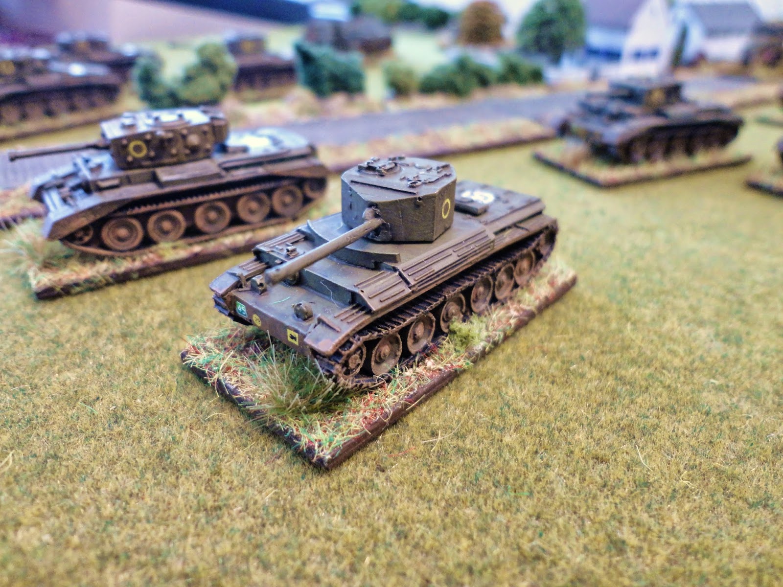 10/ 12mm WW2 and 6mm Napoleonic gaming: British WW2 Cromwell company