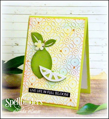 Lovely Linda's Craft Central!!: Spellbinders Make Mine Lemon/Lime Tutorial