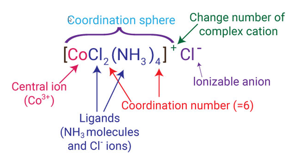 7. Coordinate Complexes Held By Coordinate Covalent Bonds