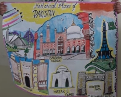 Pakistan Poster Ideas for kids 3D and 2D Posters, drawings- Pakistan ...