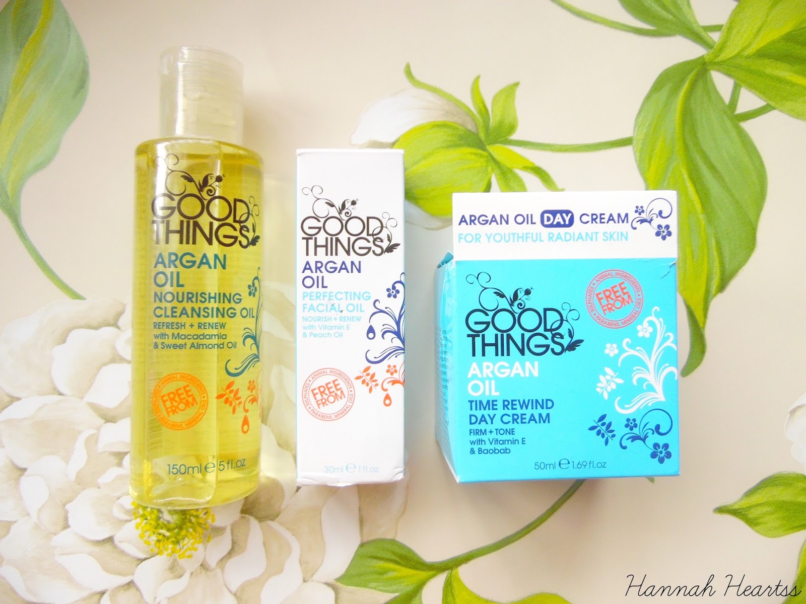 Good Things Argan Oil Skincare — Hannah Heartss