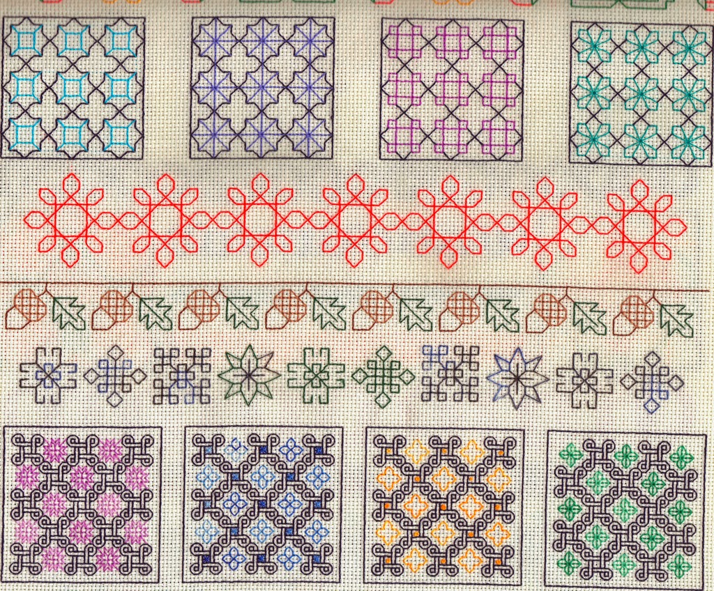 Brain Clutter: Blackwork pattern: Misc blackwork examples #20