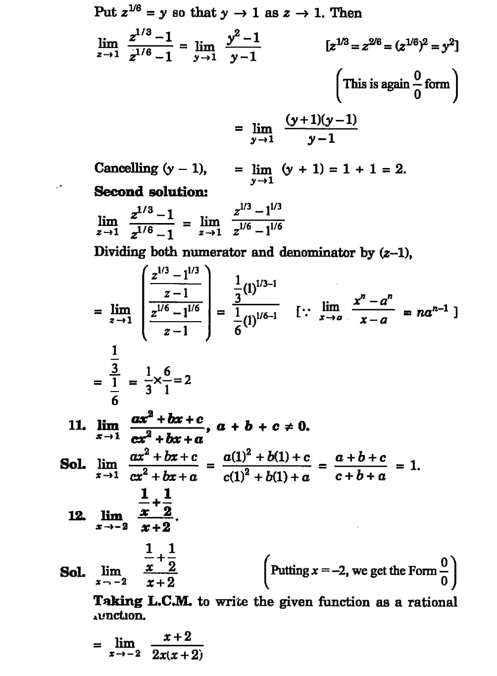 Limits and derivatives class 11 math - Studypur