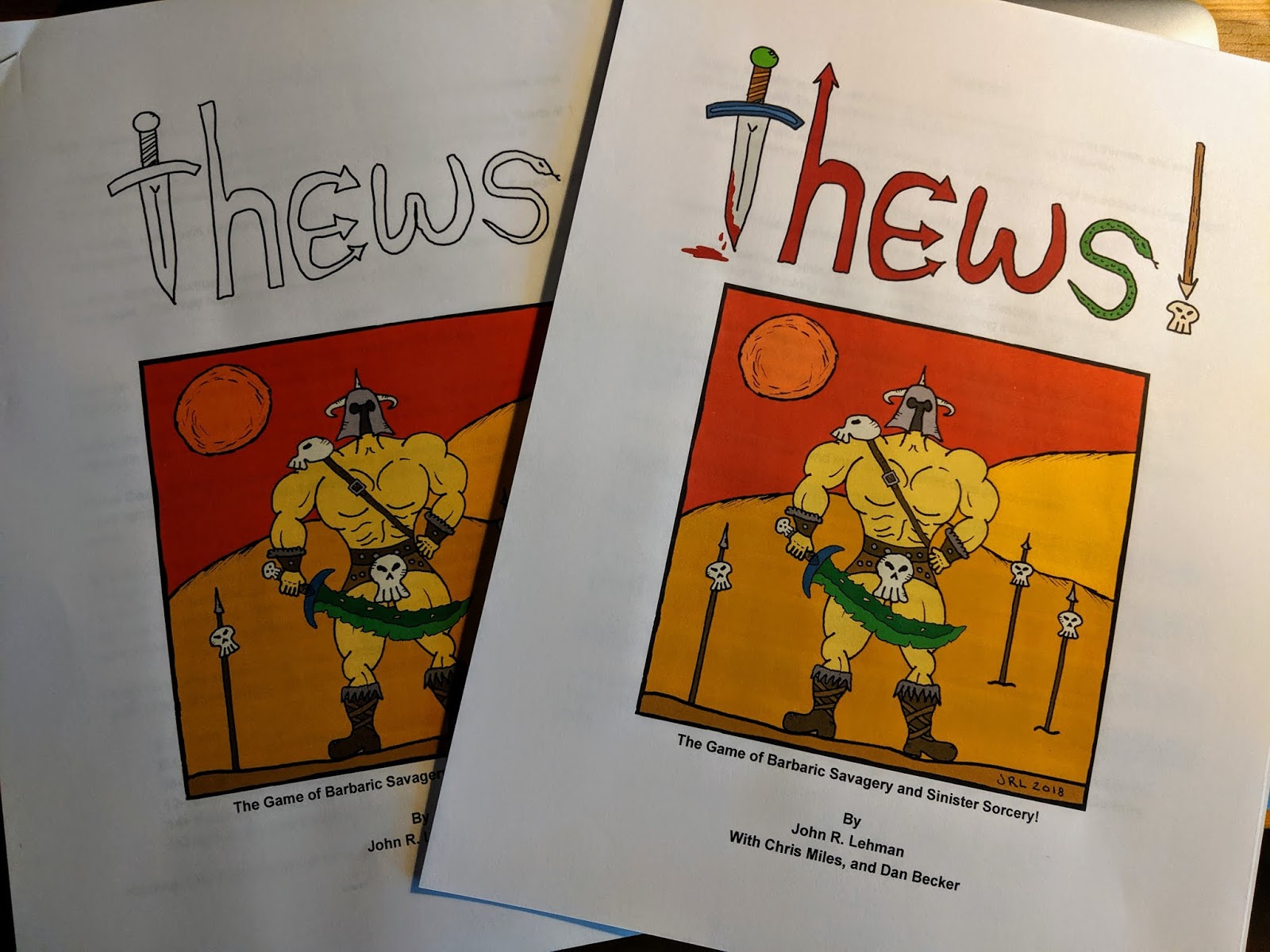 Skullsword's Tower: Thews Day!