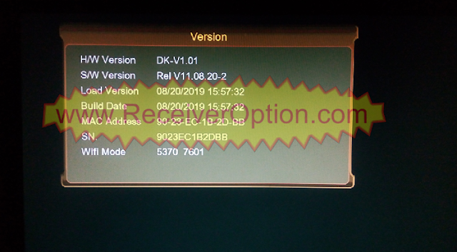 RED VISION P12 HD RECEIVER AUTO POWERVU KEY NEW SOFTWARE - How To Enter ...