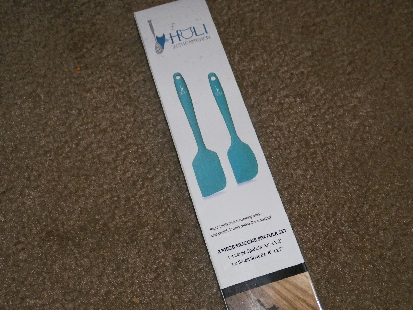 mygreatfinds: Holi In The Kitchen Set Of Two Silicone Spatula Review