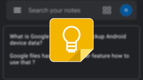 How to enable dark mode on Google Keep Notes App? - Navi Era - Tech ...