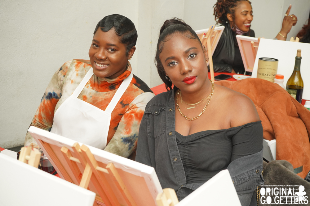 OriginalGoGetters: Paint sip and vibe 2-14-2021