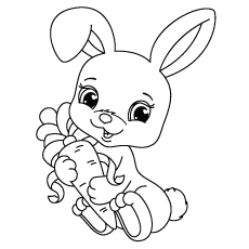 Bunny Coloring Pages ~ Coloring Print
