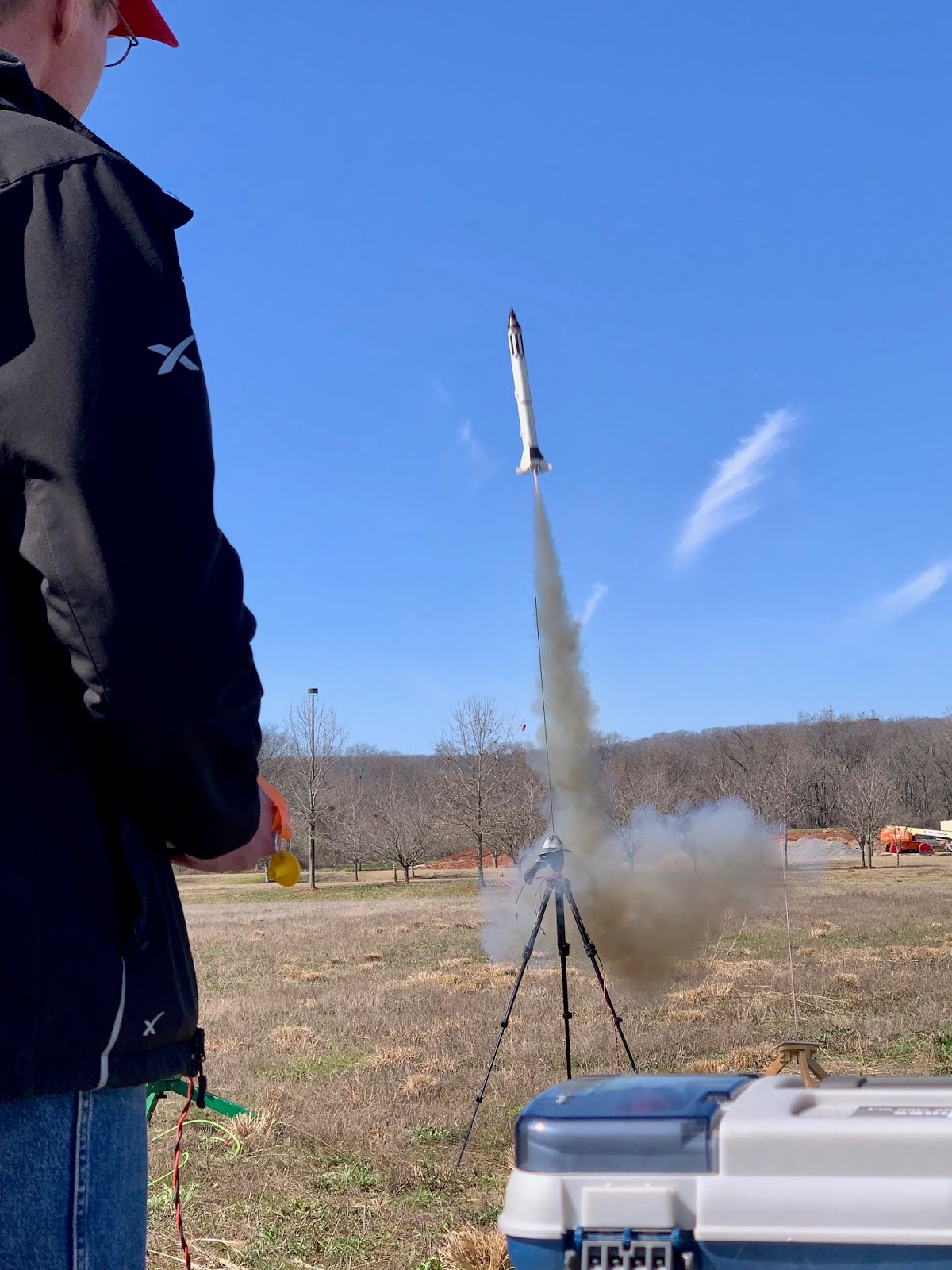 Rocketeer's Corner: Some launch pics...