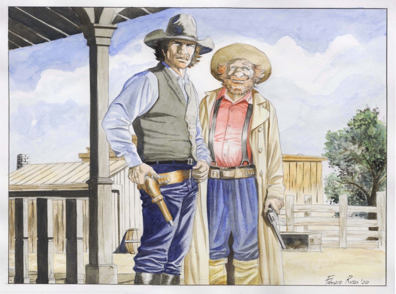 Blueberry, uma Lenda do Oeste: Blueberry e Jimmy Mc Clure por Fabrizio ...