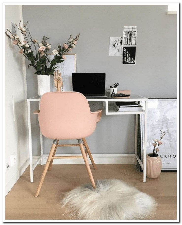 50+ Comfortable Workspace Design With A Cool Work Desk | ARA HOME