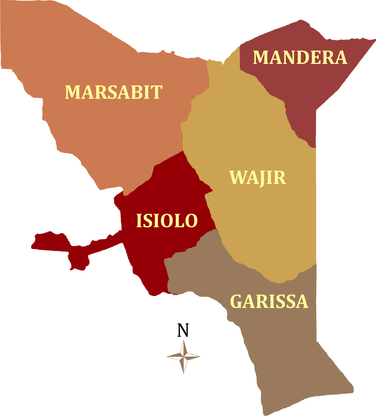 NORTHERN FRONTIER: Northern Frontier Districts