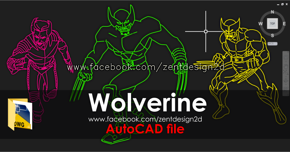 Wolverine DWG ~ ZENT DESIGN 2D