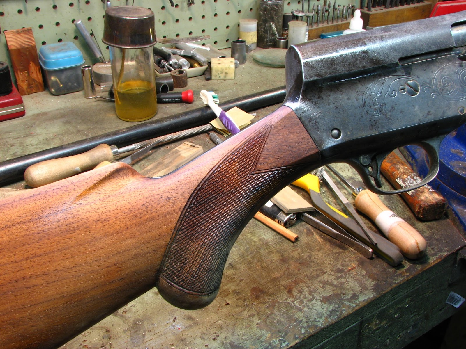 Vicknair Restorations, Specialist Gunsmithing Weblog: Repairing a ...