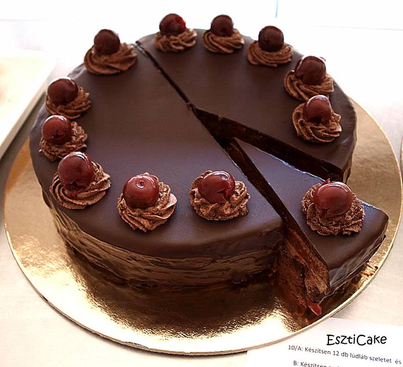 EsztiCake: Lúdláb torta