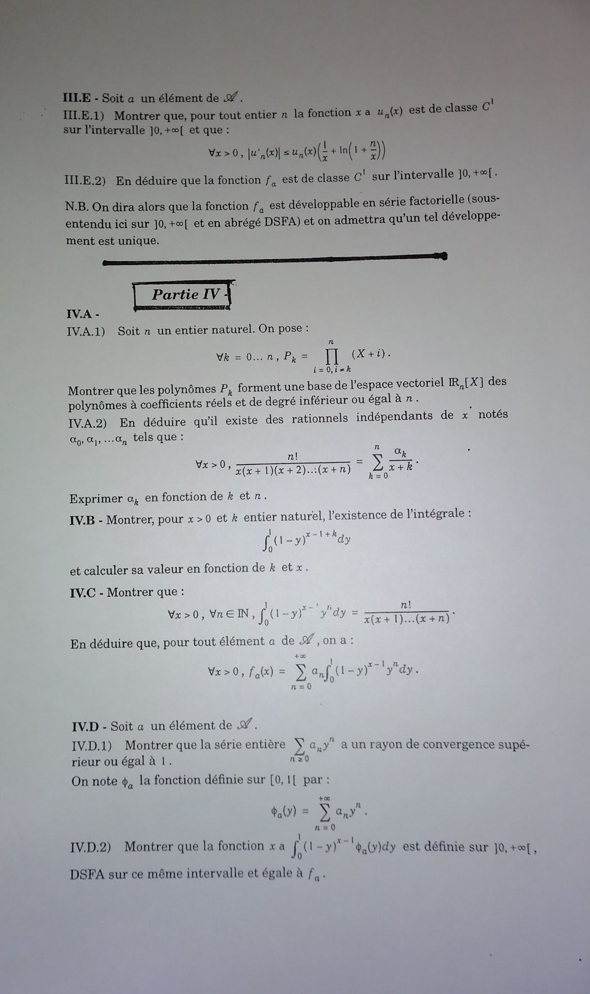 ENSIAS - Exemples des Concours - Concours Maroc