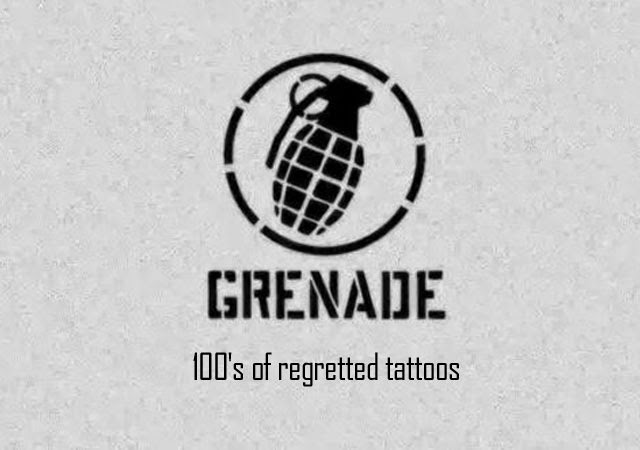 Logo De Snowboard à La Grenade