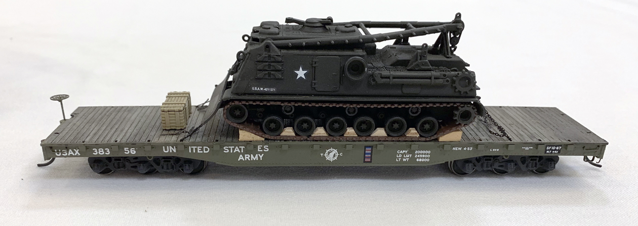 modeling the SP: Roco flat car, Part 10: still more loads