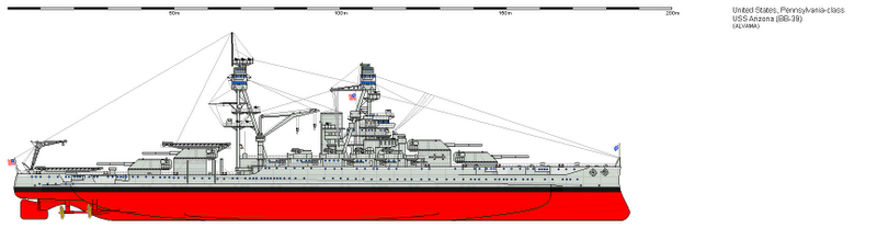 WARSHIPSRESEARCH: USS battleship Arizona BB-39 (1913) 1914-1941 (1942)