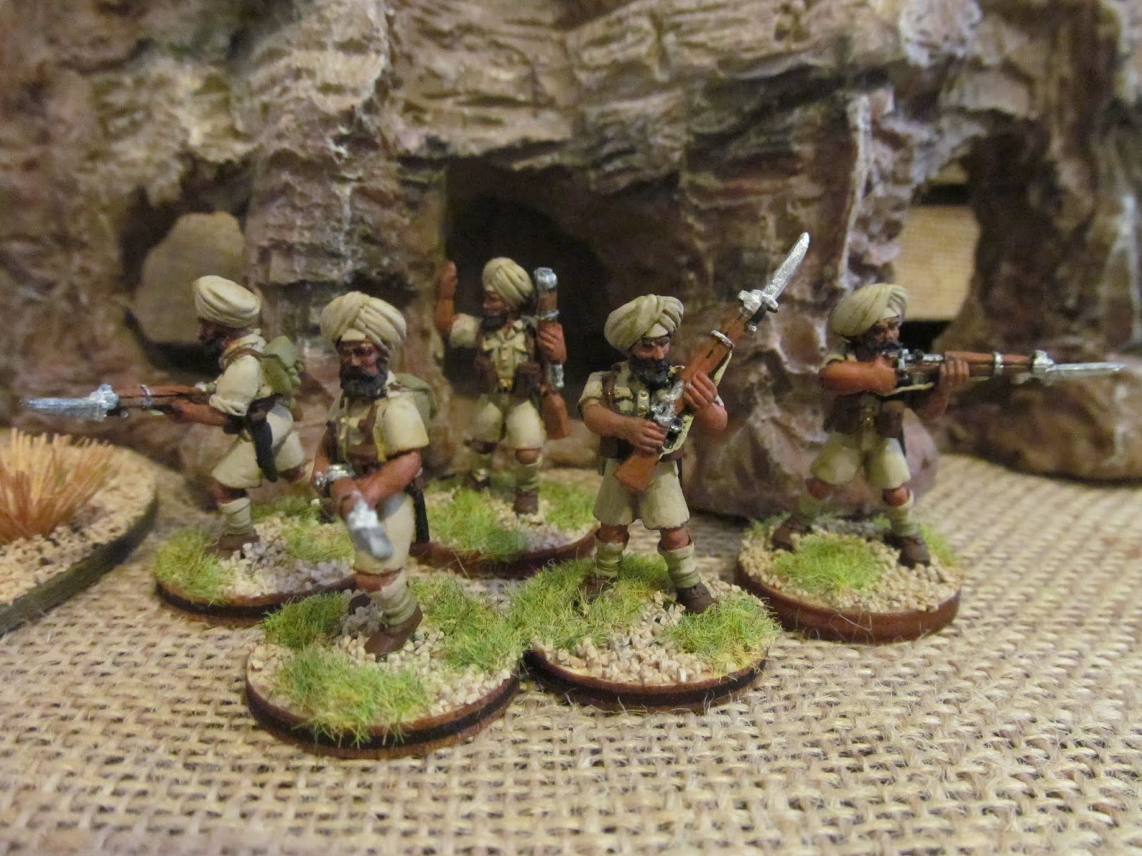Toy Soldiers and Dining Room Battles: IHMN: 14th Sikh's Special Action ...