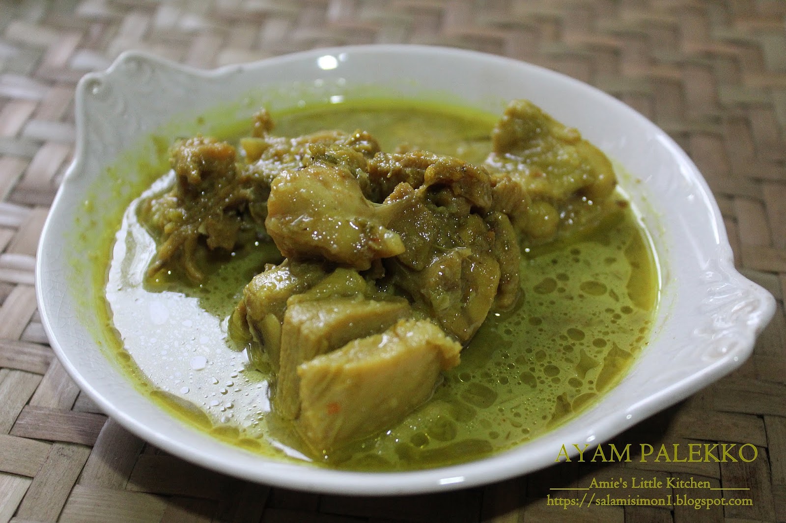 Nasu Palekko (Ayam Masak Palekko) - Amie's Little Kitchen