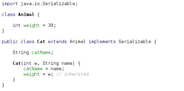 Java-Latte: Serialization in Java