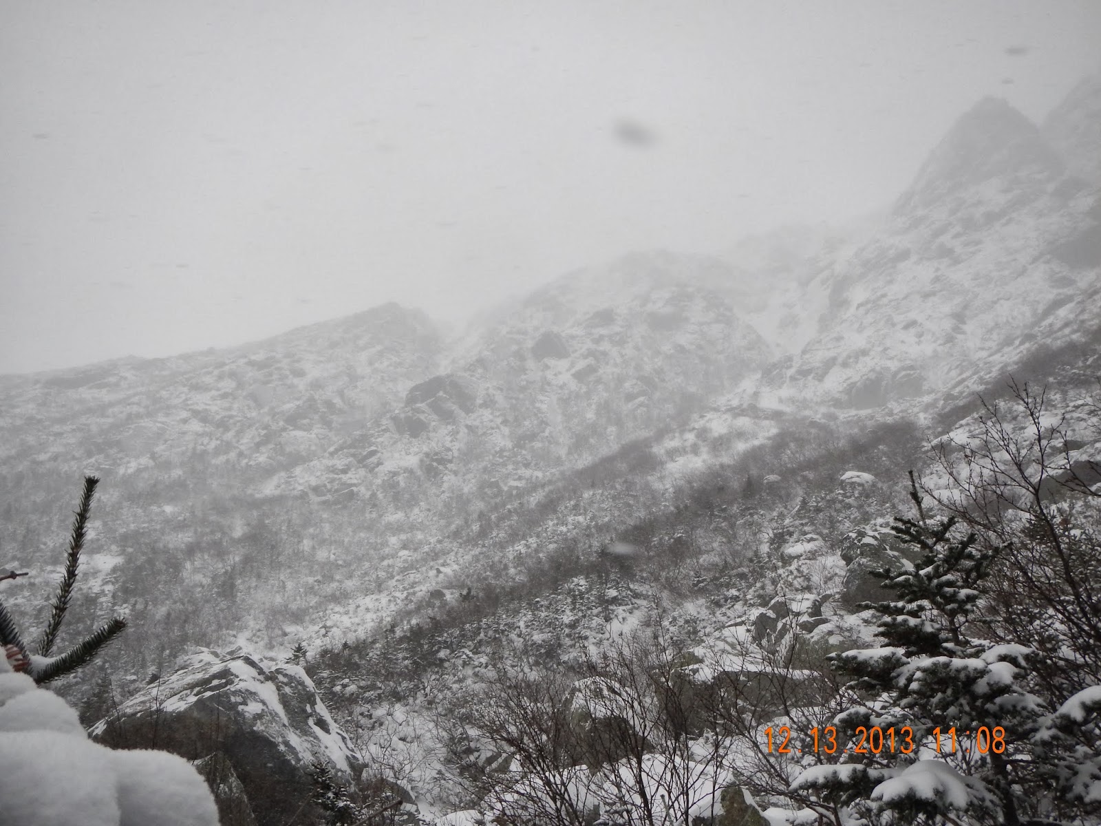 Hitting the Trails: 12/13/2013 Mount Washington Attempt via Huntington ...