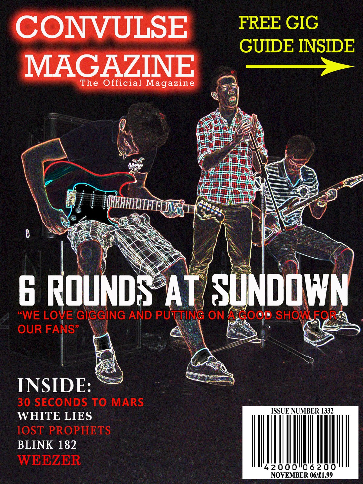 Media Studies AS By Will Walford: Finished Music Magazine Front Cover