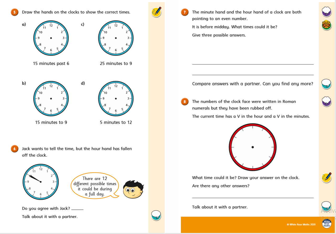 Year 3: Maths - Friday 3rd July