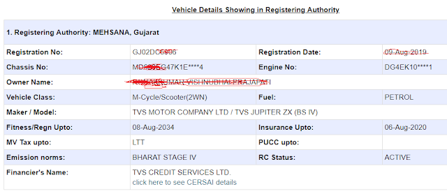 How To Check Vehicle Owner Name by Registration Number - Sarathi Parivahan