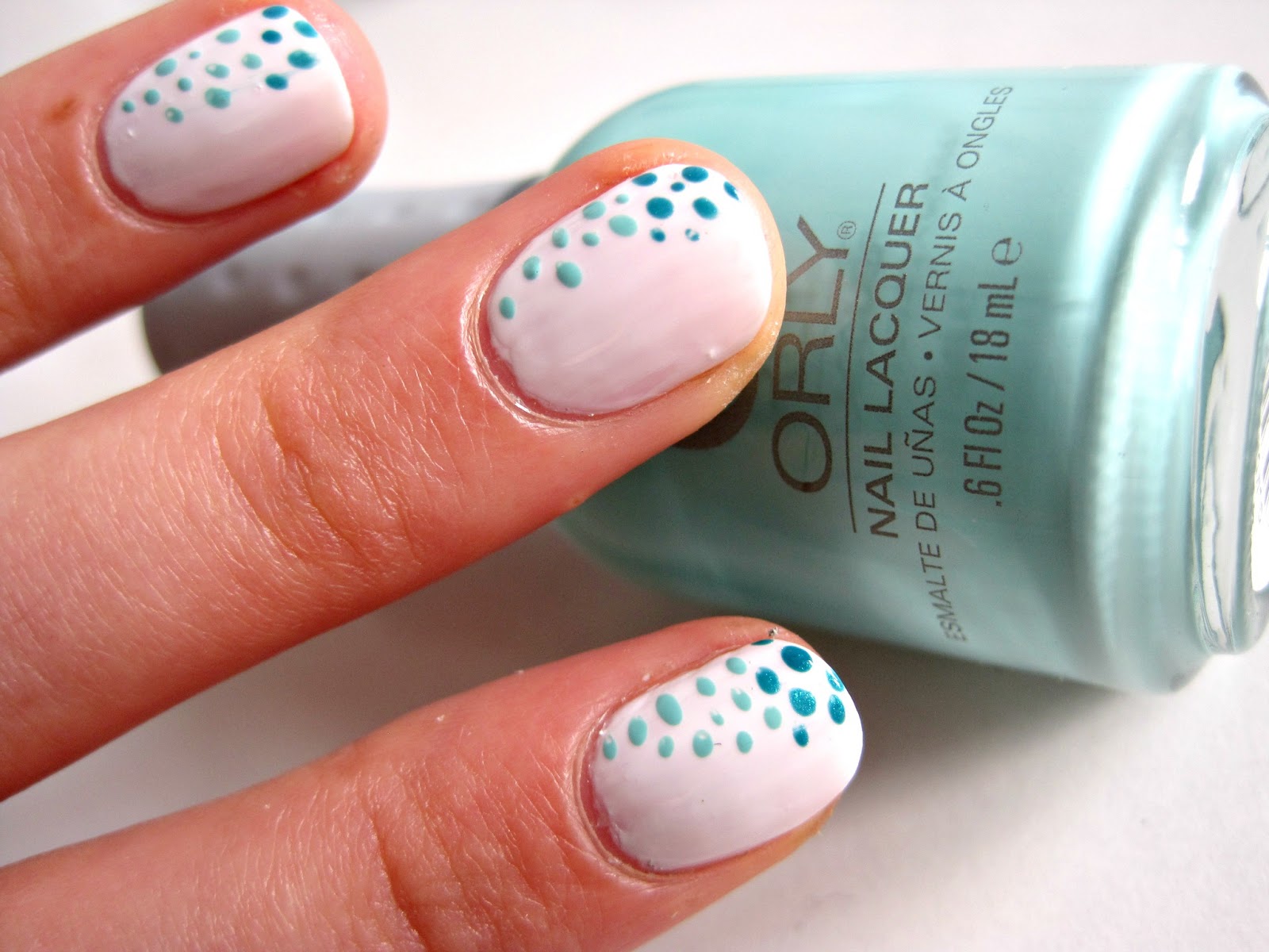 The Treasure Chest: Gradient Dotted Nails