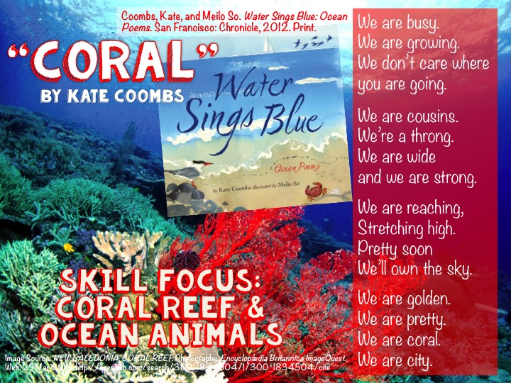 Poetry for Children: Science + Poetry = Coral reefs and ocean animals
