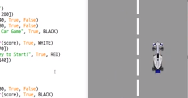 [이수안컴퓨터연구소] 파이썬 레이싱 자동차 게임 만들기 Creating a Python Racing Car Game with ...